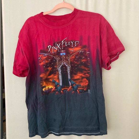Vintage | Tops | Vintage Pink Floyd Oversized Band Tee | Poshmark